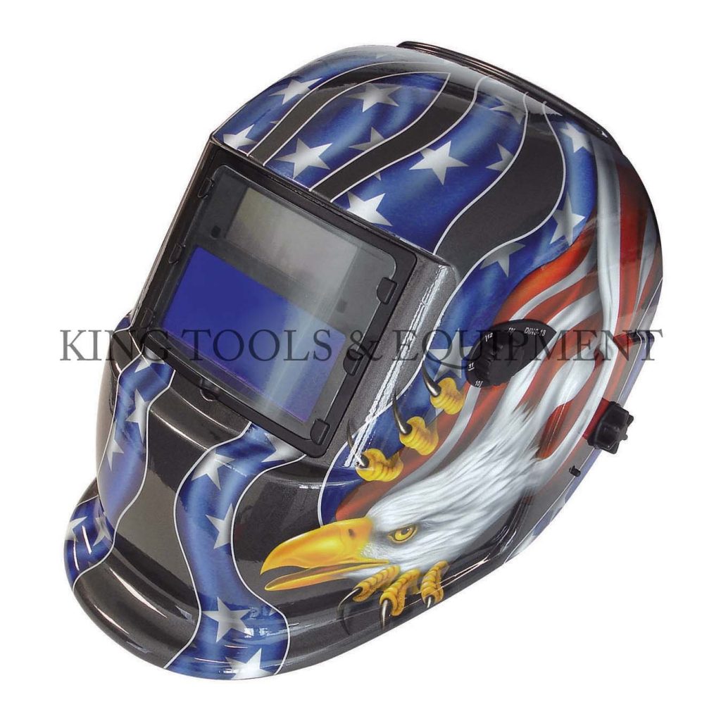 AUTO-DARKENING WELDING HELMET-AMERICAN EAGLE - Mito Supply