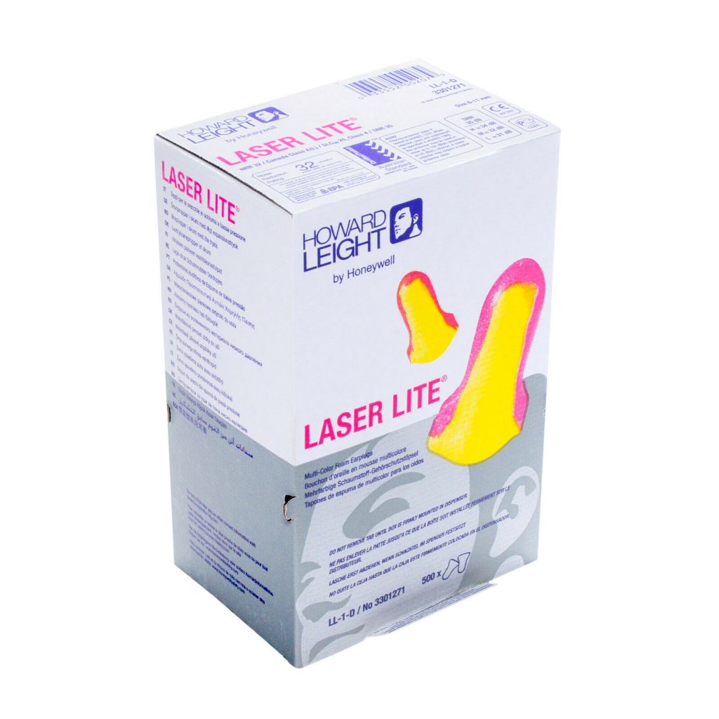 Howard Leight Laser Lite #LL1D Ear Plugs For Dispenser 500pr/bx - Mito ...
